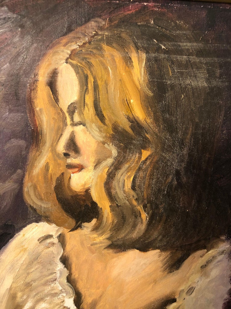 Mid Century Portrait of a Woman at 1stDibs