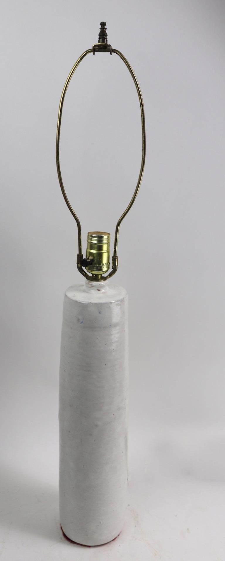 Mid Century Pottery Lamp by Cole Pottery North Carolina at 1stDibs ...