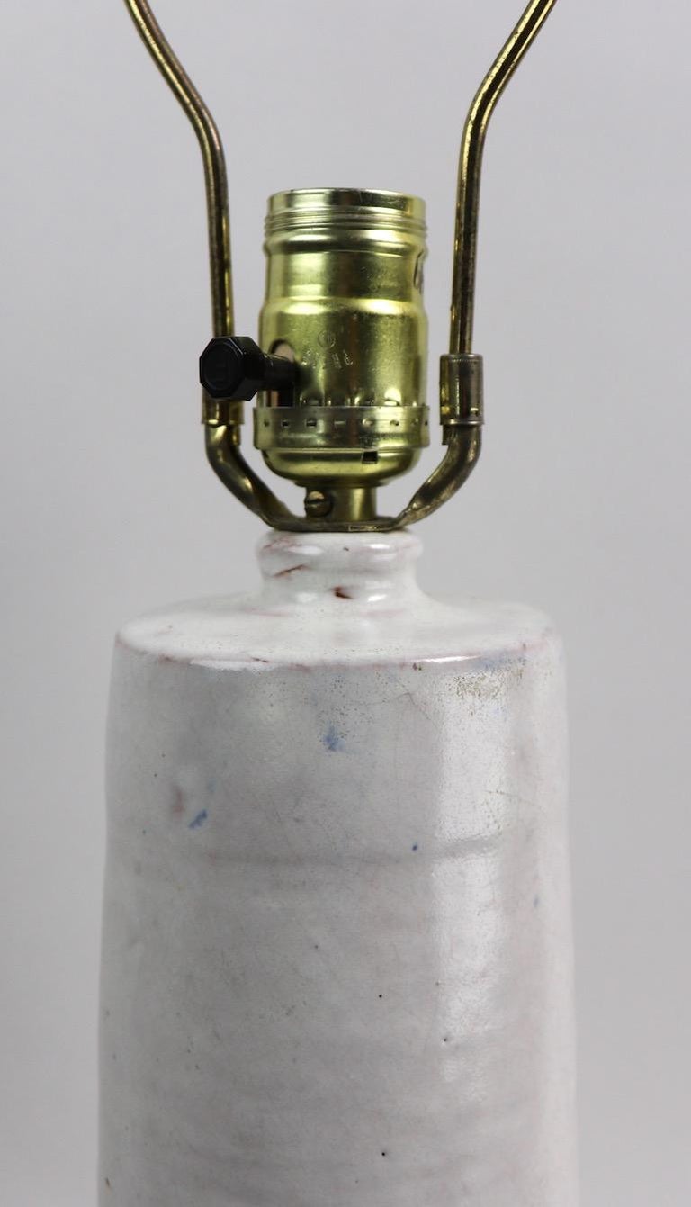 Mid Century Pottery Lamp by Cole Pottery North Carolina at 1stDibs ...