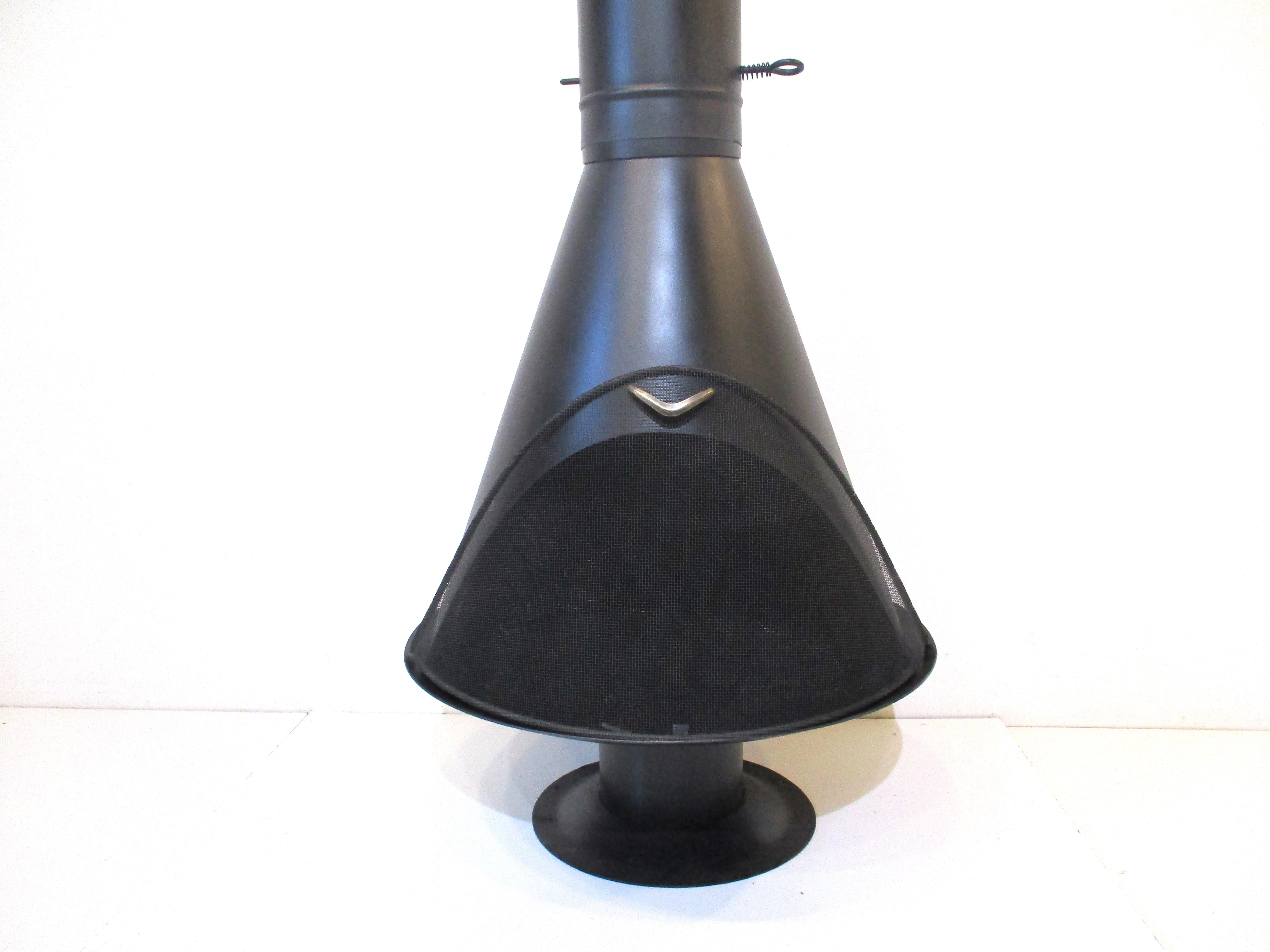 Mid-Century Preway Gas / Wood Fireplace at 1stDibs