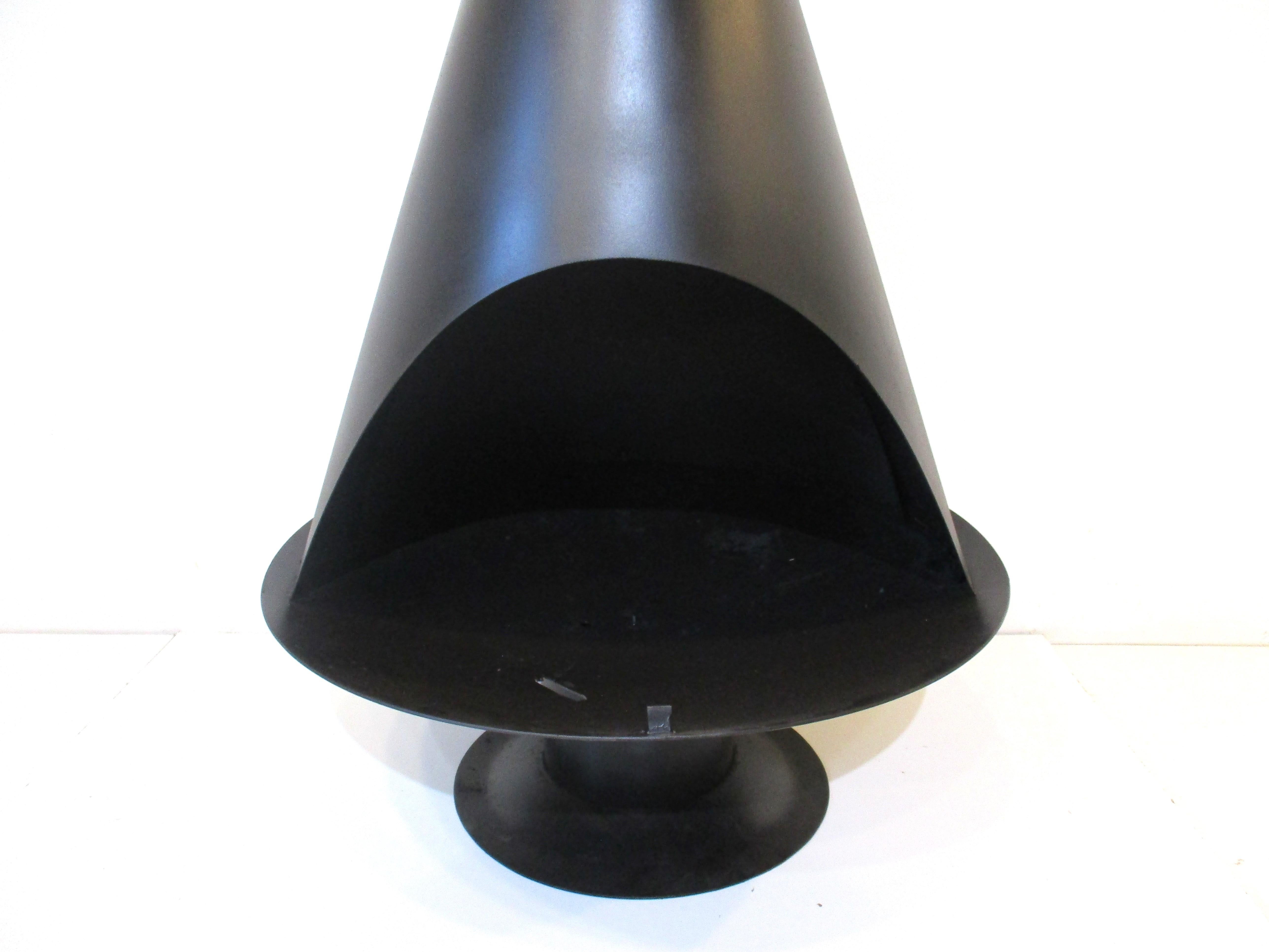 Mid-Century Preway Gas / Wood Fireplace at 1stDibs