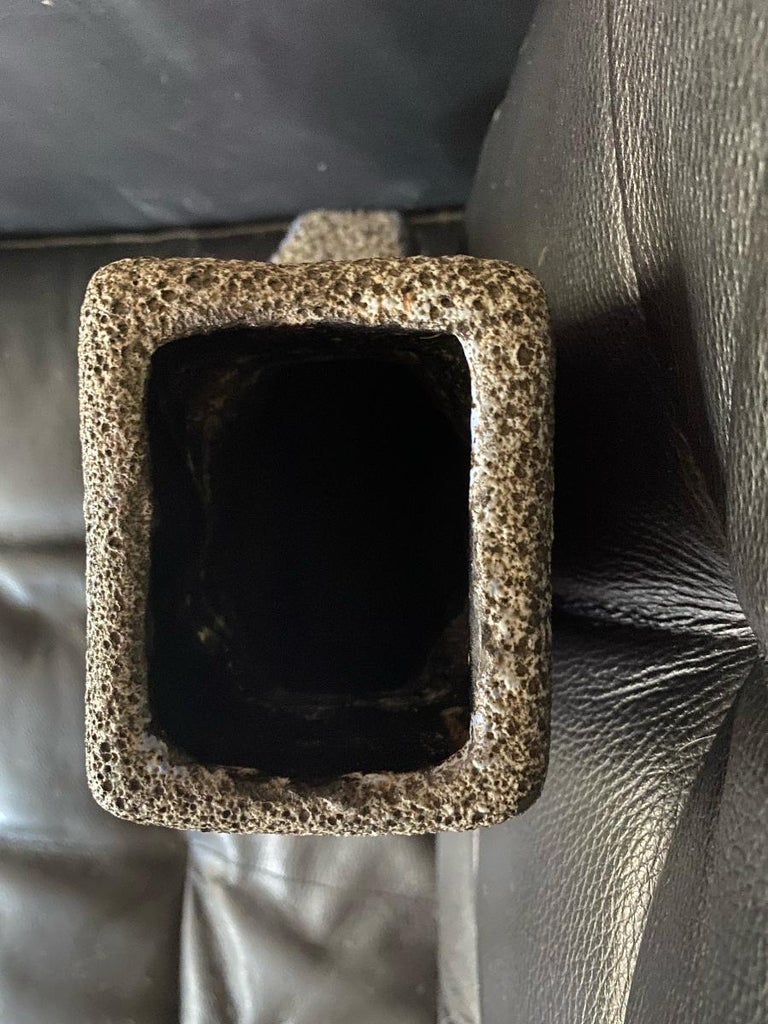 Mid-Century Purple Fat Lava 'Guitar' Vase by Roth Keramik For Sale at ...