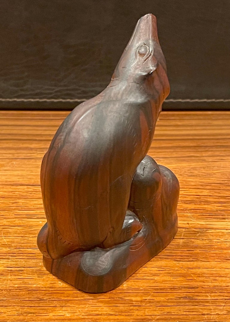 Mid-Century Rat / Rodent Carving / Sculpture in Rosewood For Sale at ...