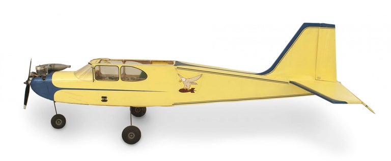 Mid-Century Remote Control Model Airplane For Sale at 1stDibs