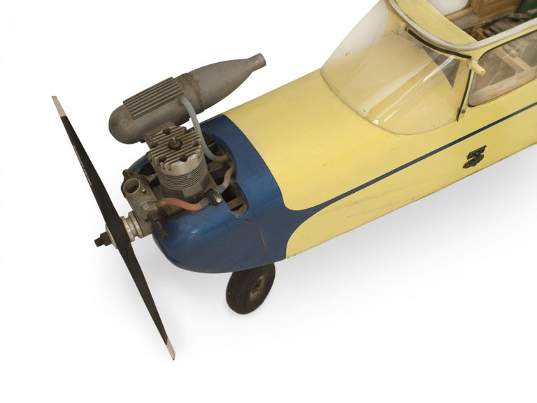Mid-Century Remote Control Model Airplane For Sale at 1stDibs