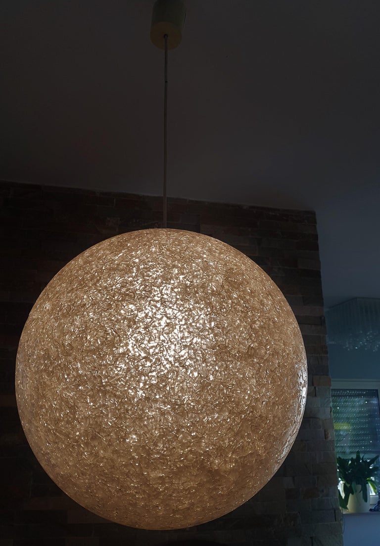 Mid-Century Resin Sugar Ball Sphere Globe Pop Art Lamp, Italy, 1960 For ...