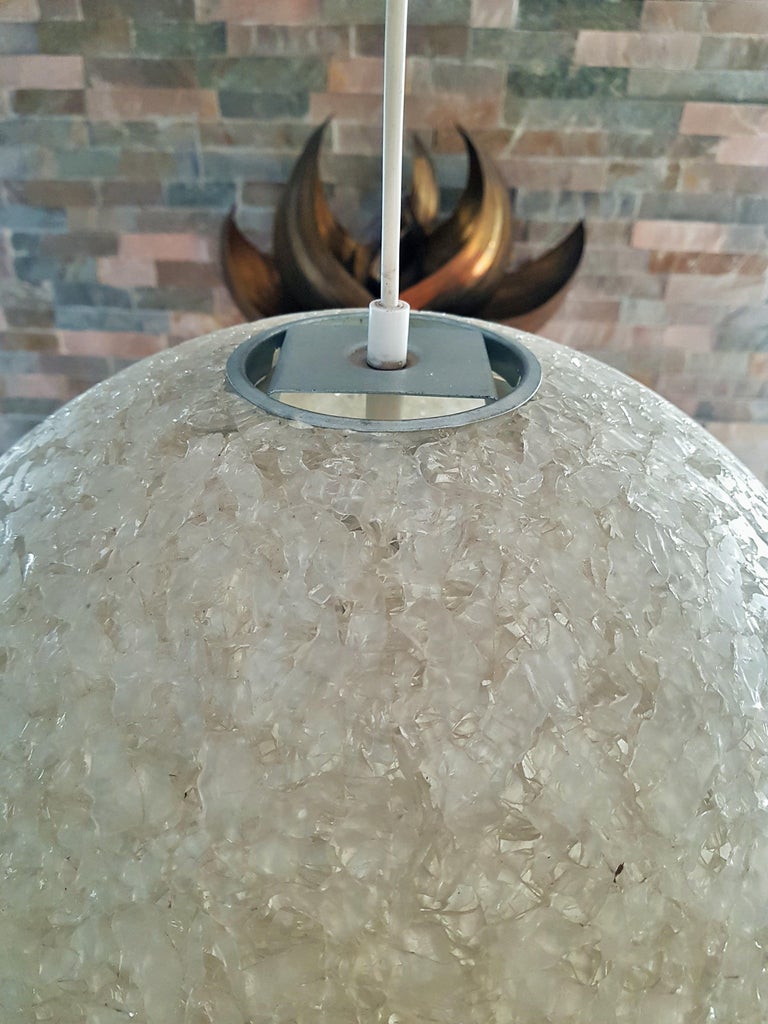 Mid-Century Resin Sugar Ball Sphere Globe Pop Art Lamp, Italy, 1960 For ...