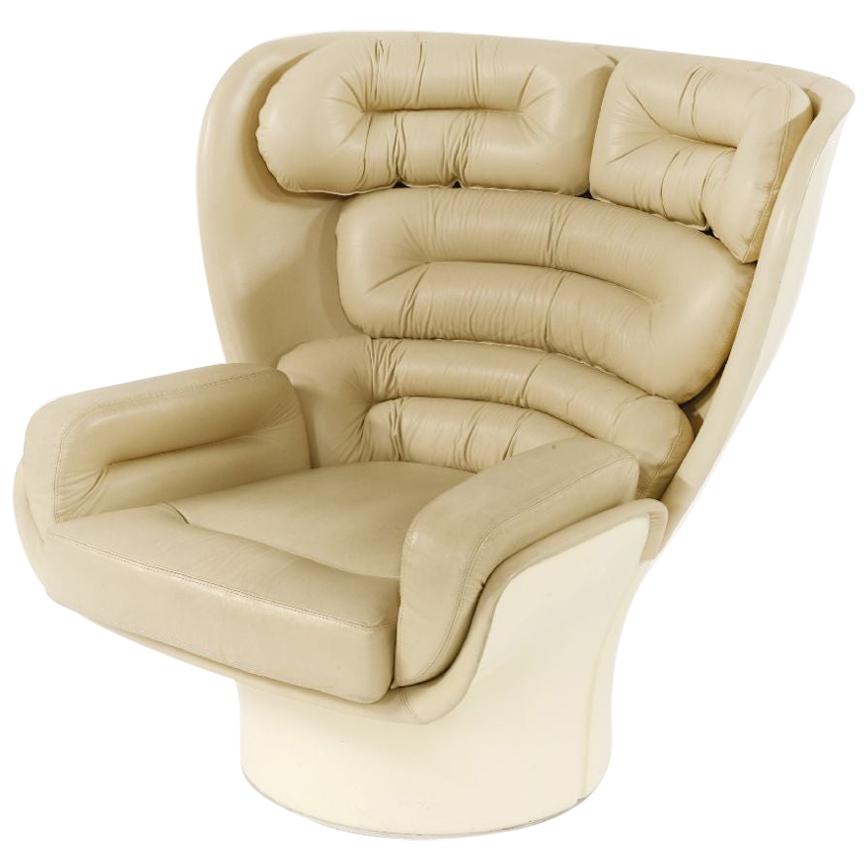 Midcentury Revolving 'Elda' Chair, Designed by Joe Colombo for Comfort ...