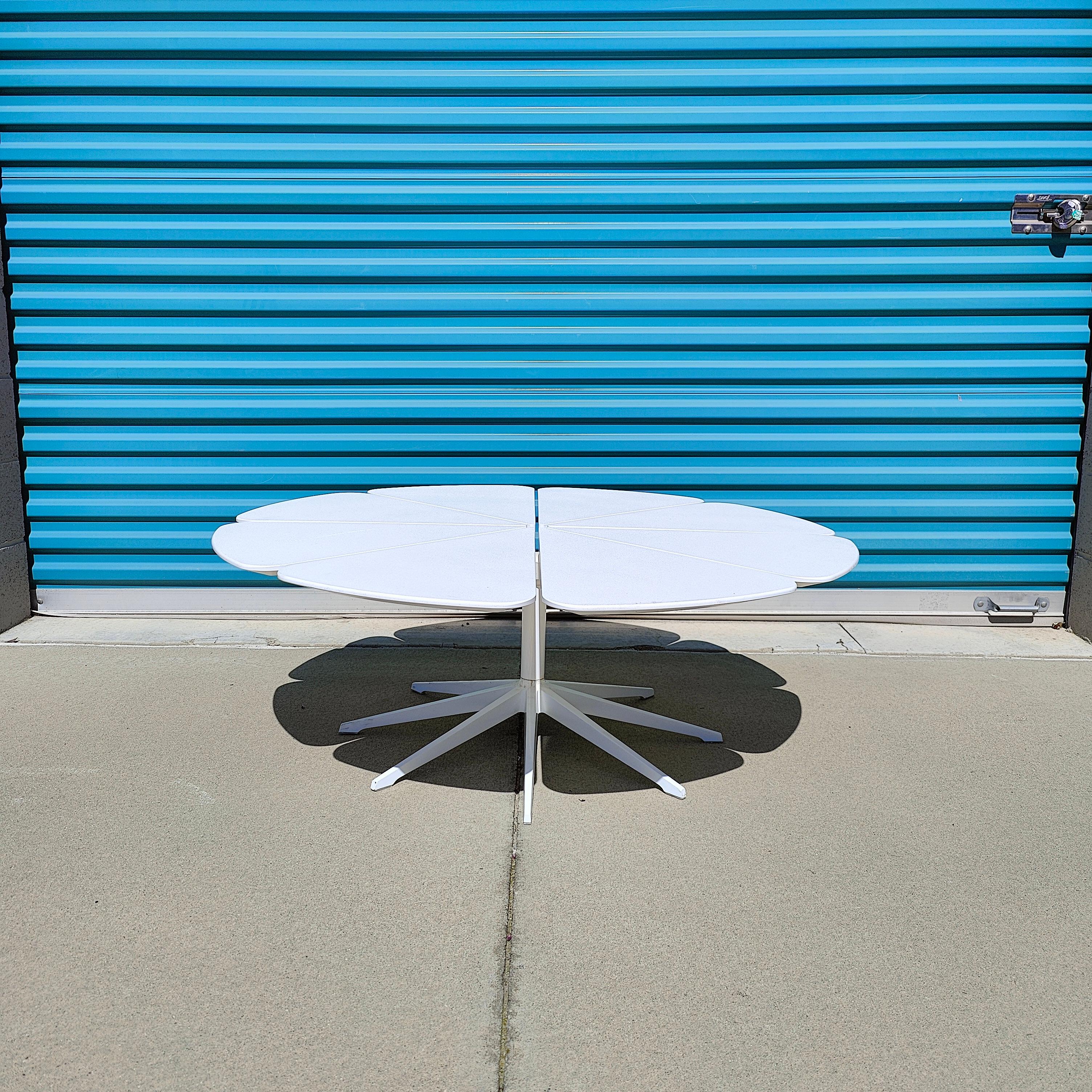 Midcentury Richard Schultz Petal Coffee Table by Knoll at 1stDibs