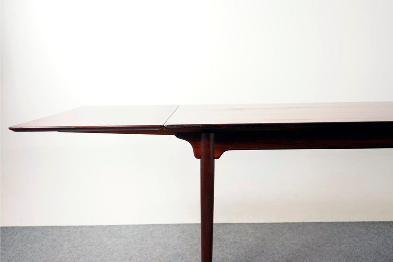 Mid-Century Rosewood Dining Table Model 54 by Omann Jun For Sale at 1stDibs