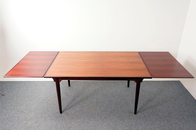 Mid-Century Rosewood Dining Table Model 54 by Omann Jun For Sale at 1stDibs