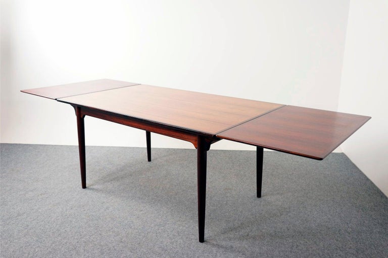 Mid-Century Rosewood Dining Table Model 54 by Omann Jun For Sale at 1stDibs