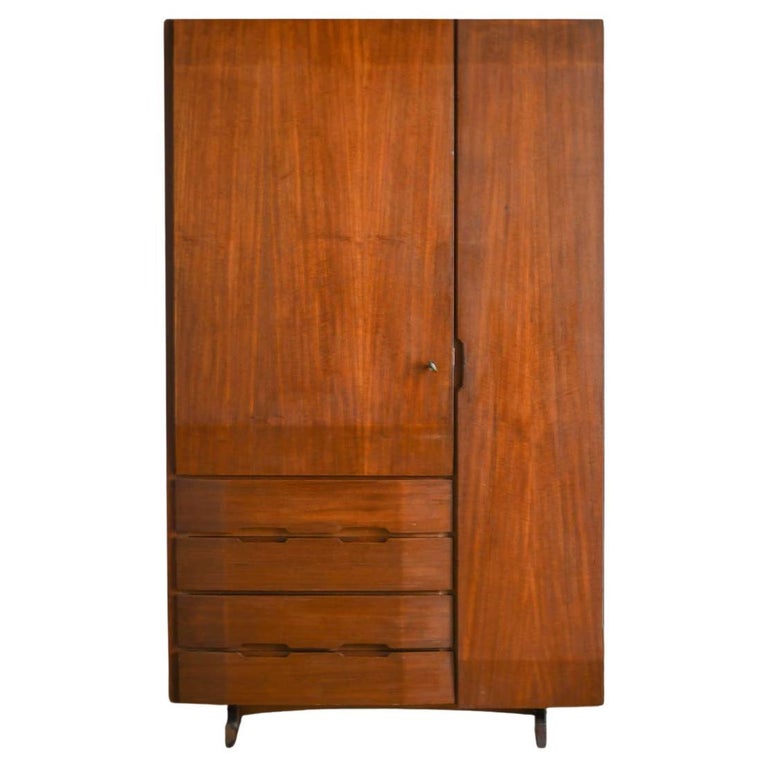 Mid-Century wardrobe from the 1960s. at 1stDibs