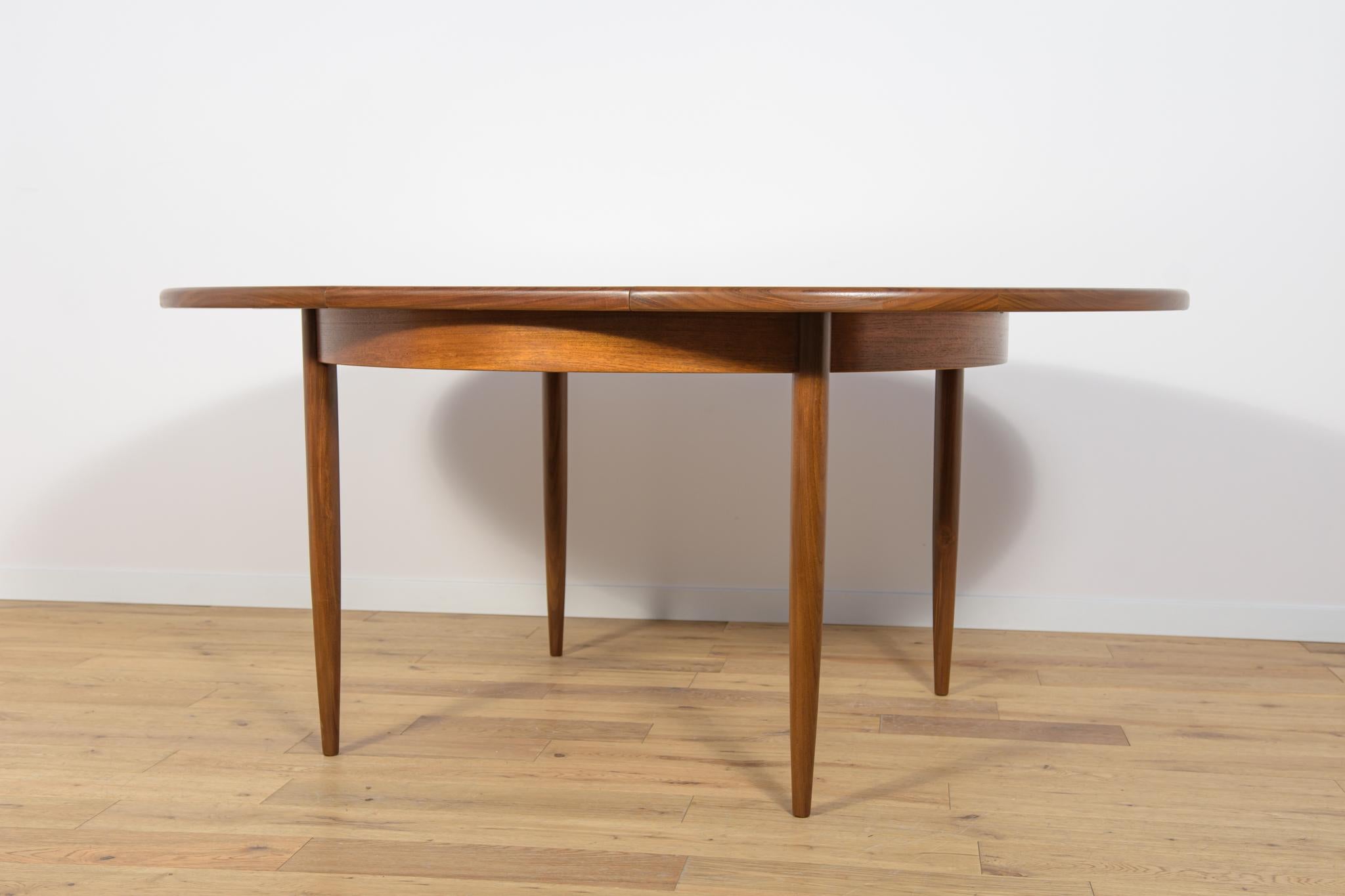 Mid-Century Round Teak Fresco Dining Table from G-Plan, United Kingdom ...