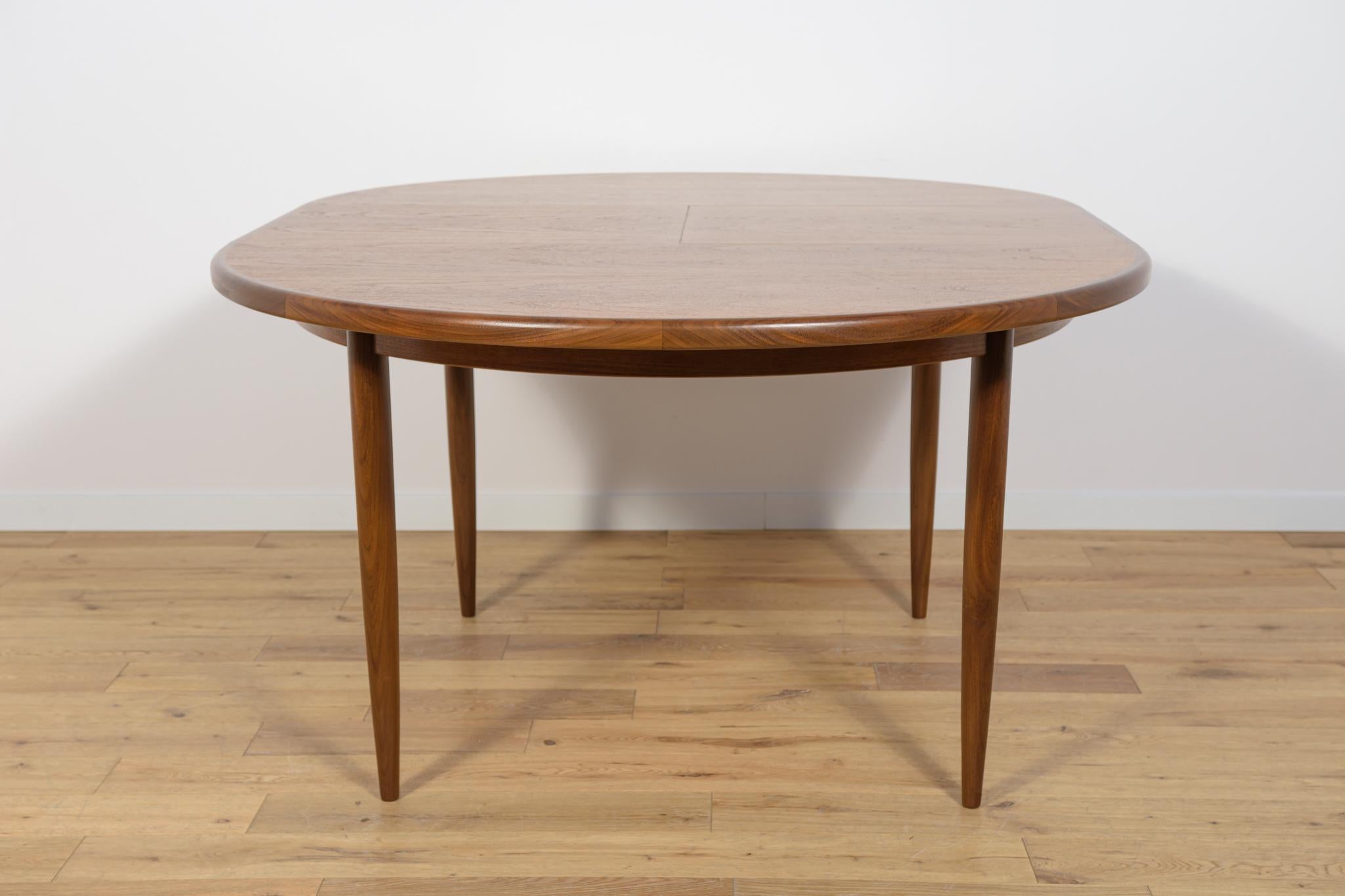 Mid-Century Round Teak Fresco Dining Table from G-Plan, United Kingdom ...