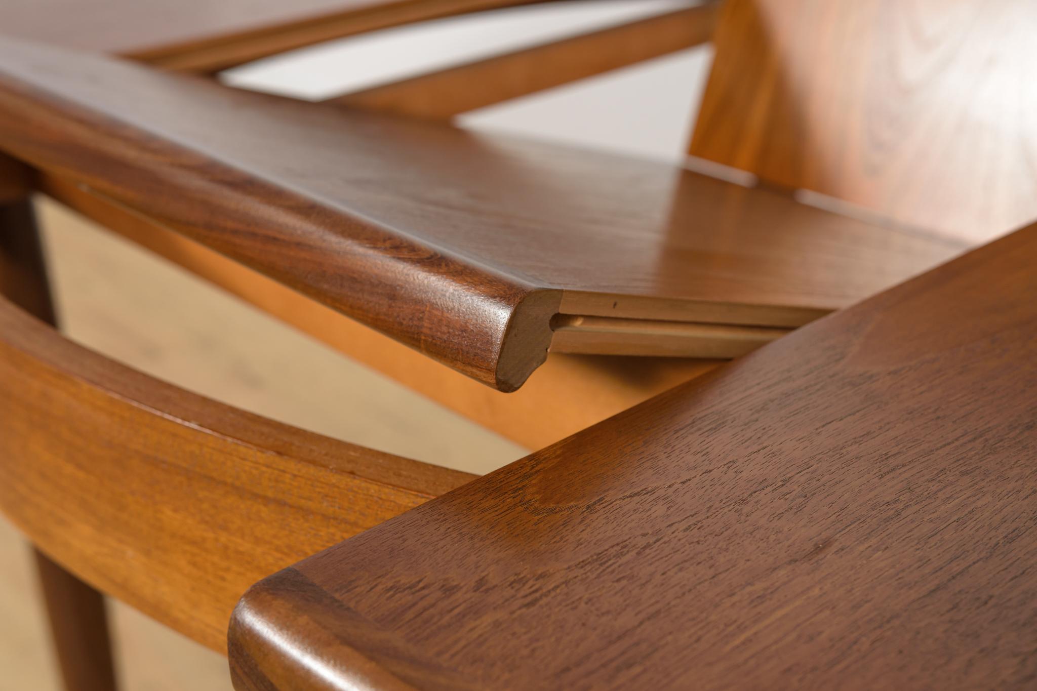 Mid-Century Round Teak Fresco Dining Table from G-Plan, United Kingdom ...