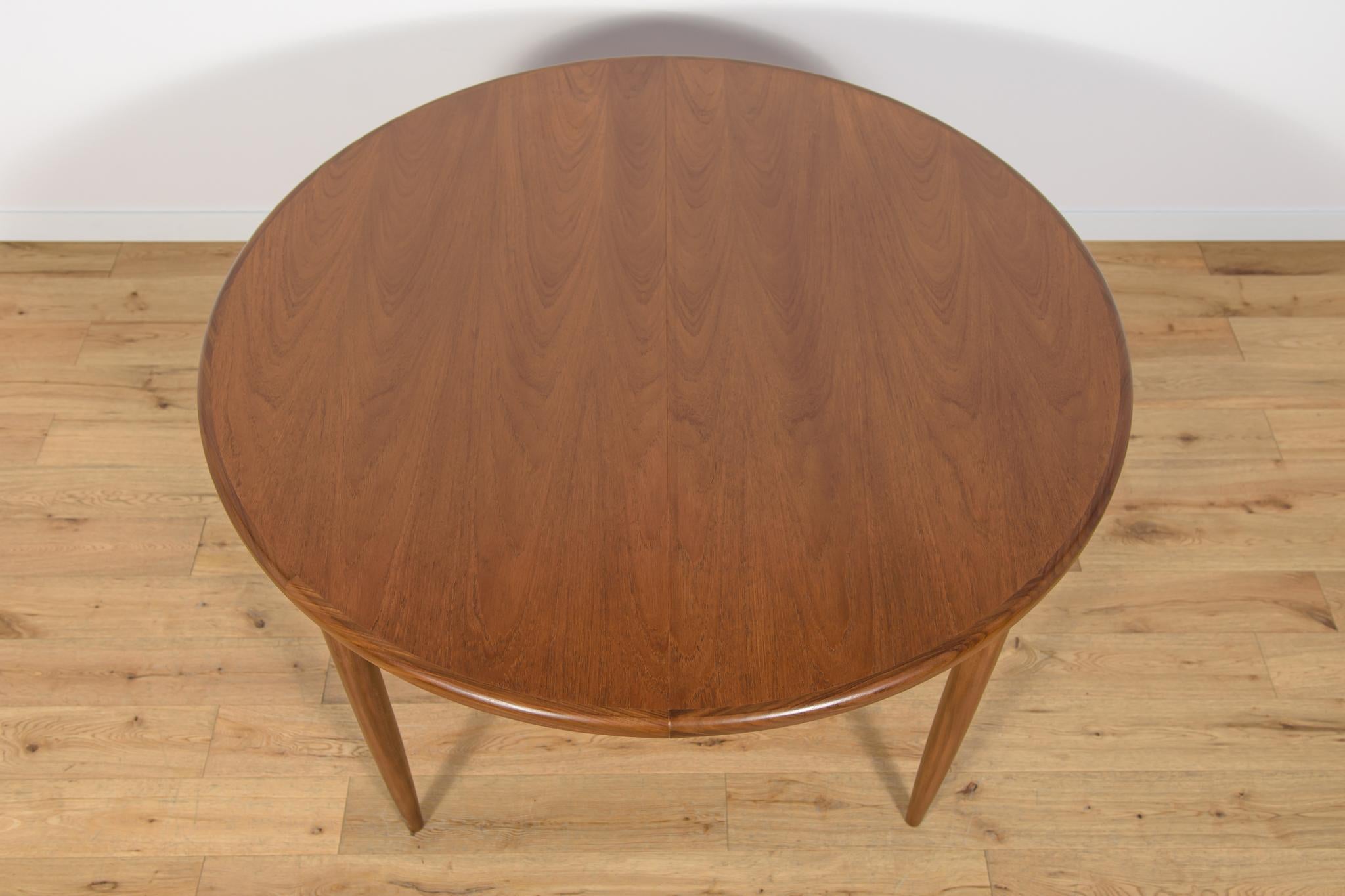 Mid-Century Round Teak Fresco Dining Table from G-Plan, United Kingdom ...
