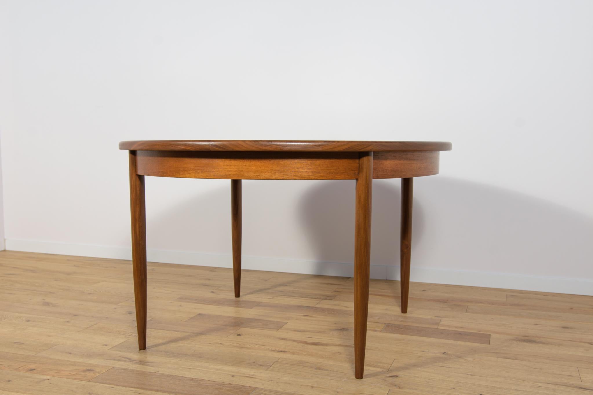 Mid-Century Round Teak Fresco Dining Table from G-Plan, United Kingdom ...