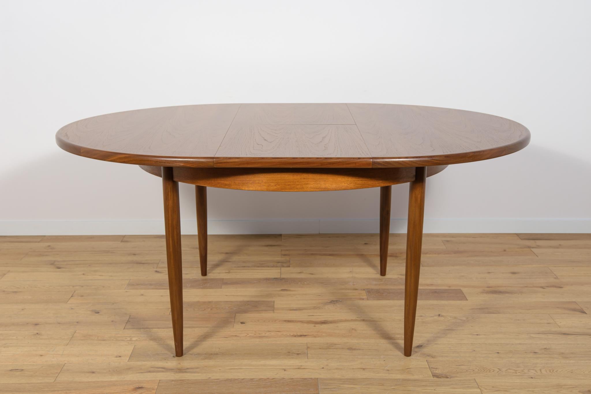 Mid-Century Round Teak Fresco Dining Table from G-Plan, United Kingdom ...
