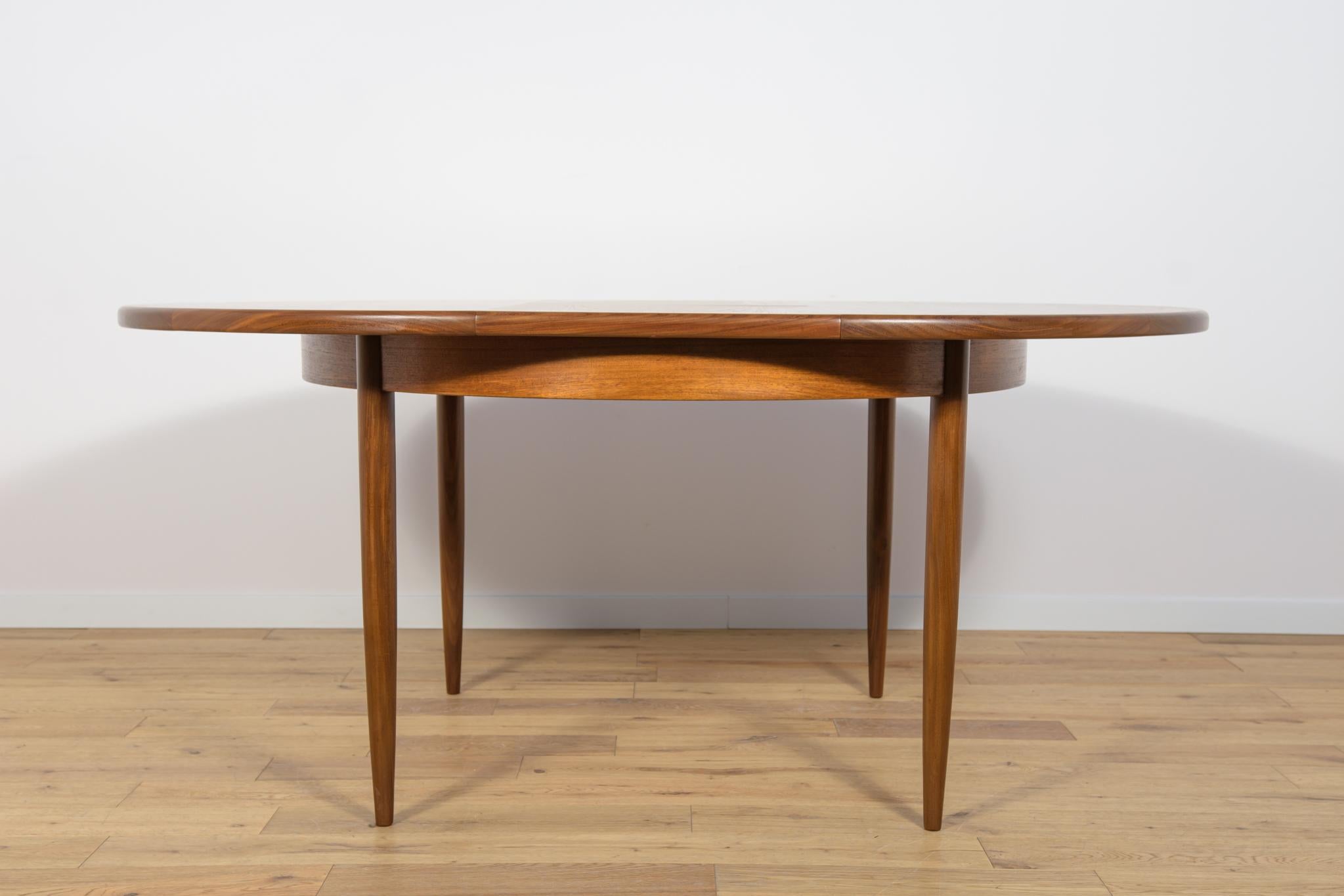 Mid-Century Round Teak Fresco Dining Table from G-Plan, United Kingdom ...