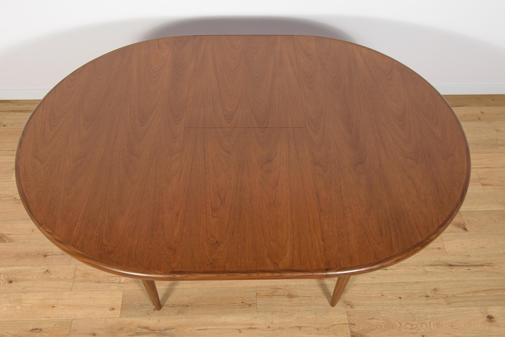 Mid-Century Round Teak Fresco Dining Table from G-Plan, United Kingdom ...