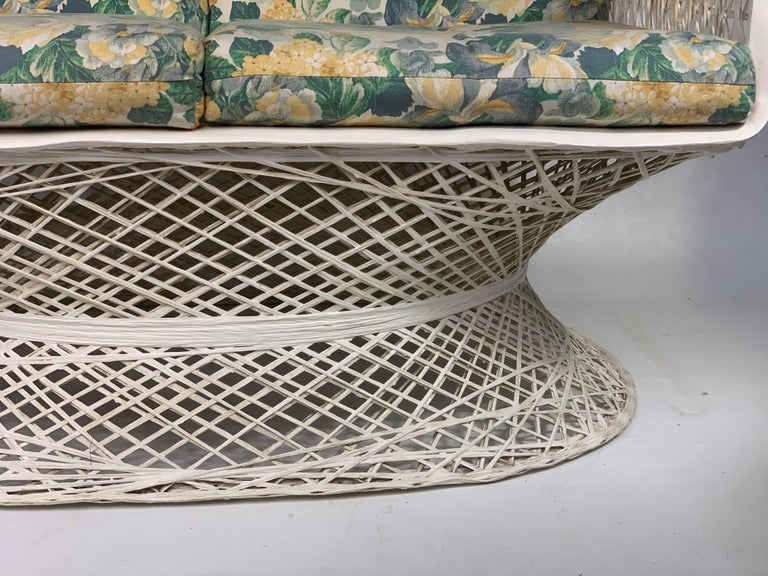 Midcentury Russell Woodard Spun Fiberglass Couch For Sale at 1stDibs ...