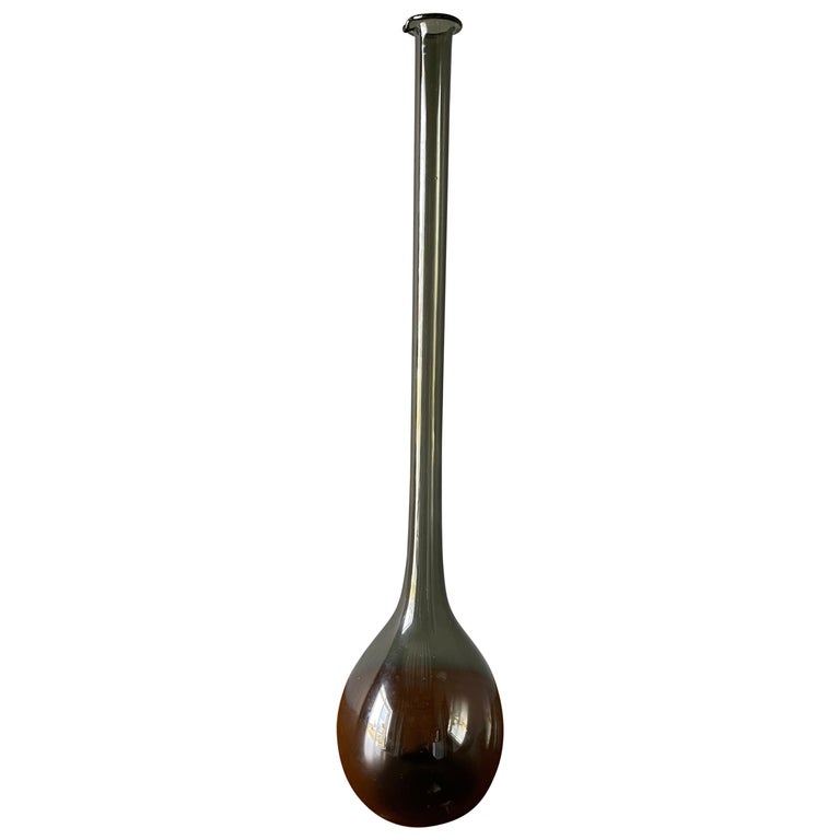 Mid Century Scandinavian Art Glass Vase At 1stdibs