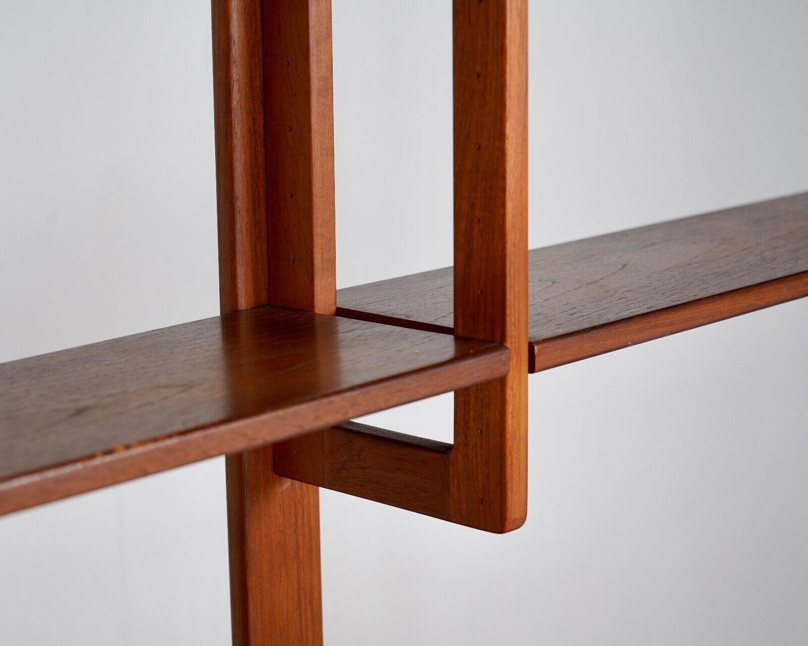 Mid Century Scandinavian Teak Sideboard Shelving Unit Stowaway London ...