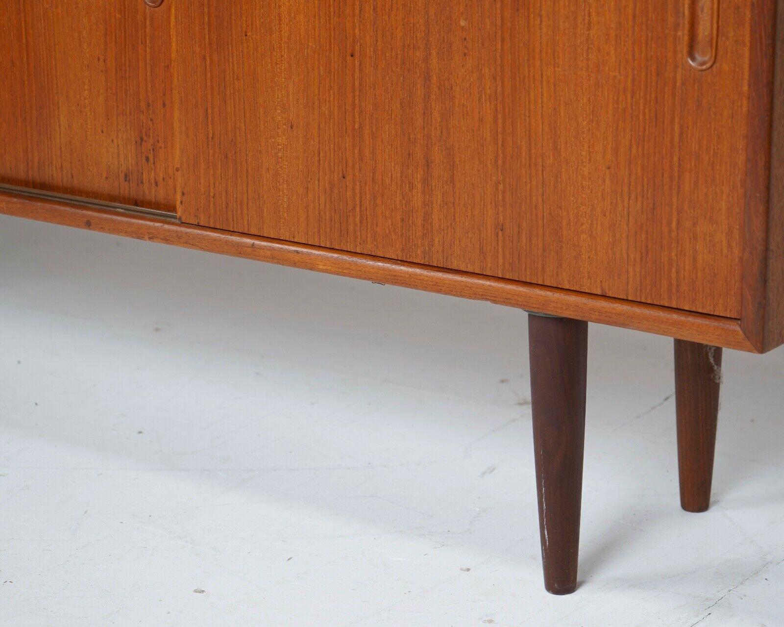 Mid Century Scandinavian Teak Sideboard Shelving Unit Stowaway London ...