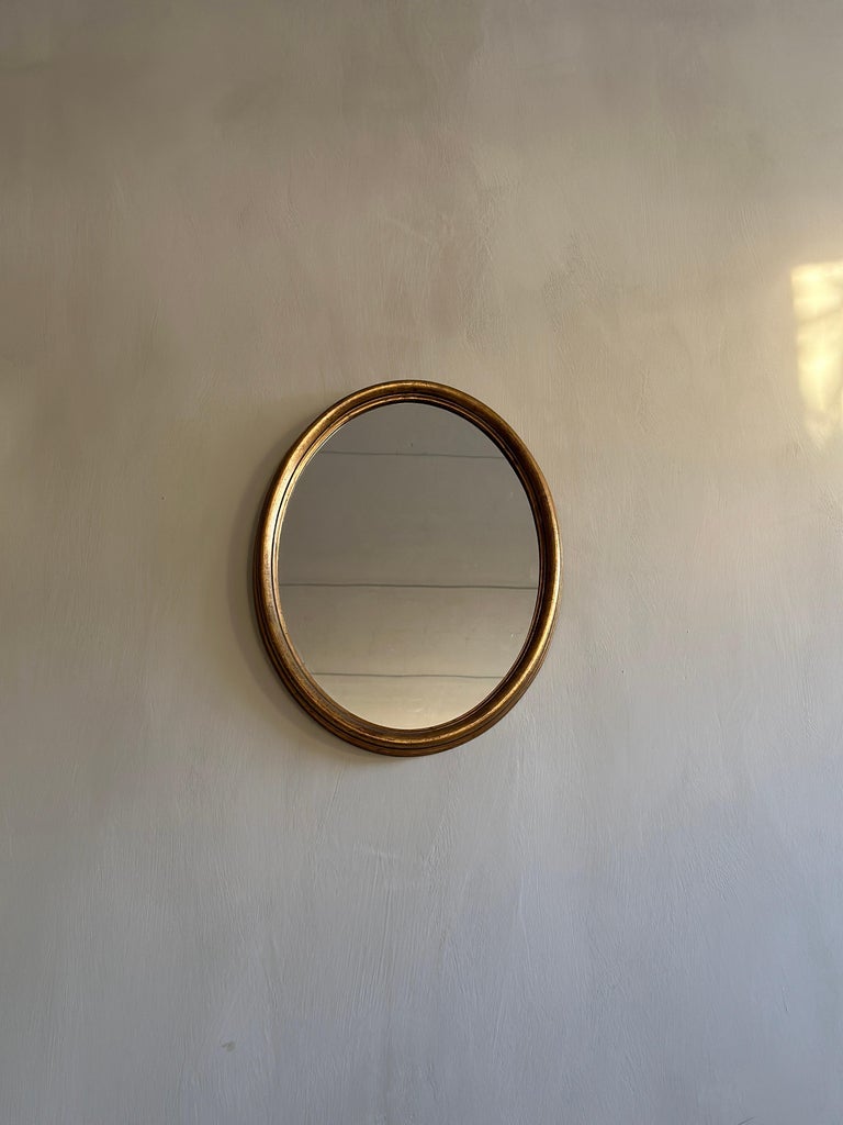 Mid-Century Scandinavian Wall Mirror, C. 1930/40s For Sale at 1stDibs
