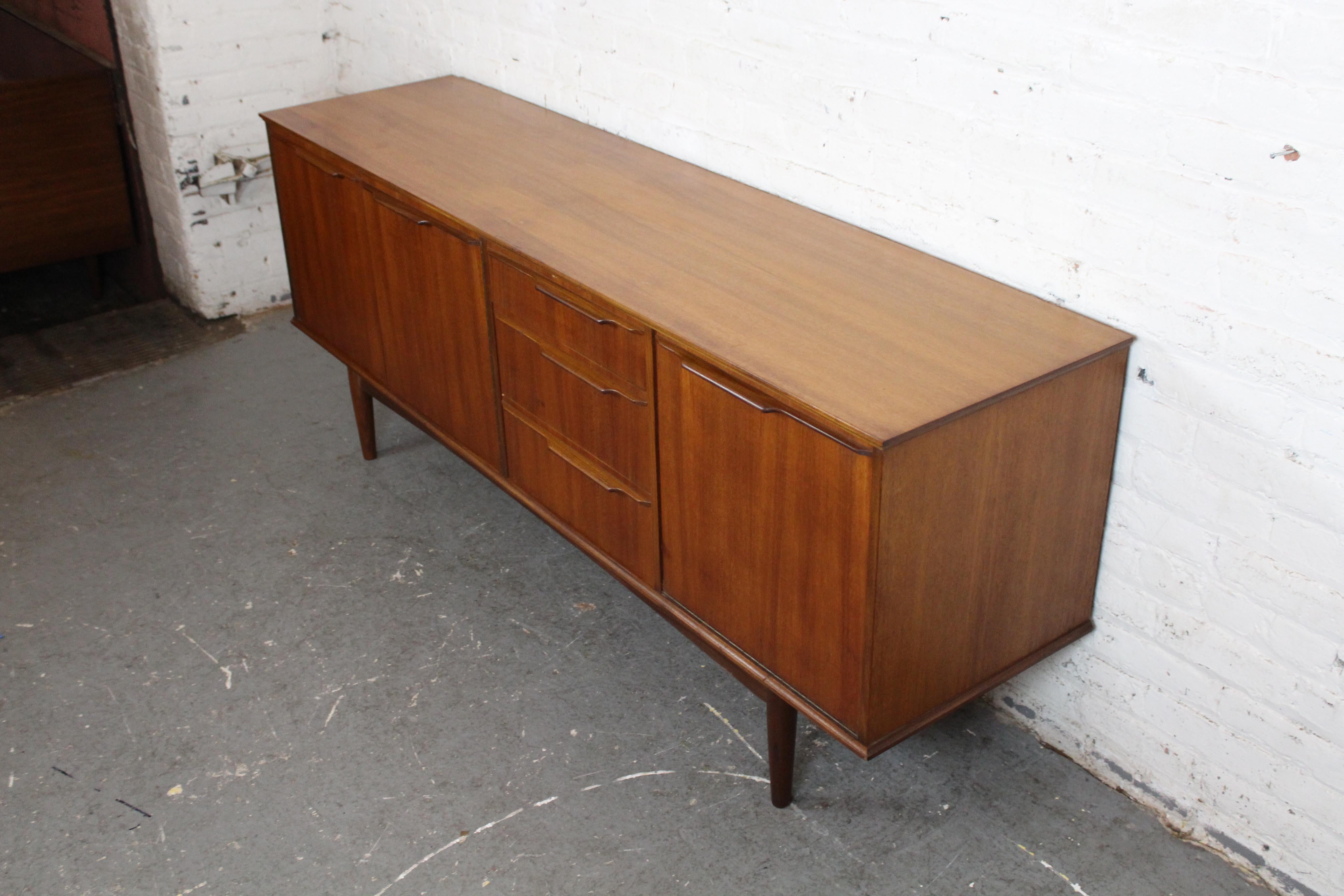 Mid-Century Scottish Teak Sideboard by Morris of Glasgow For Sale at ...