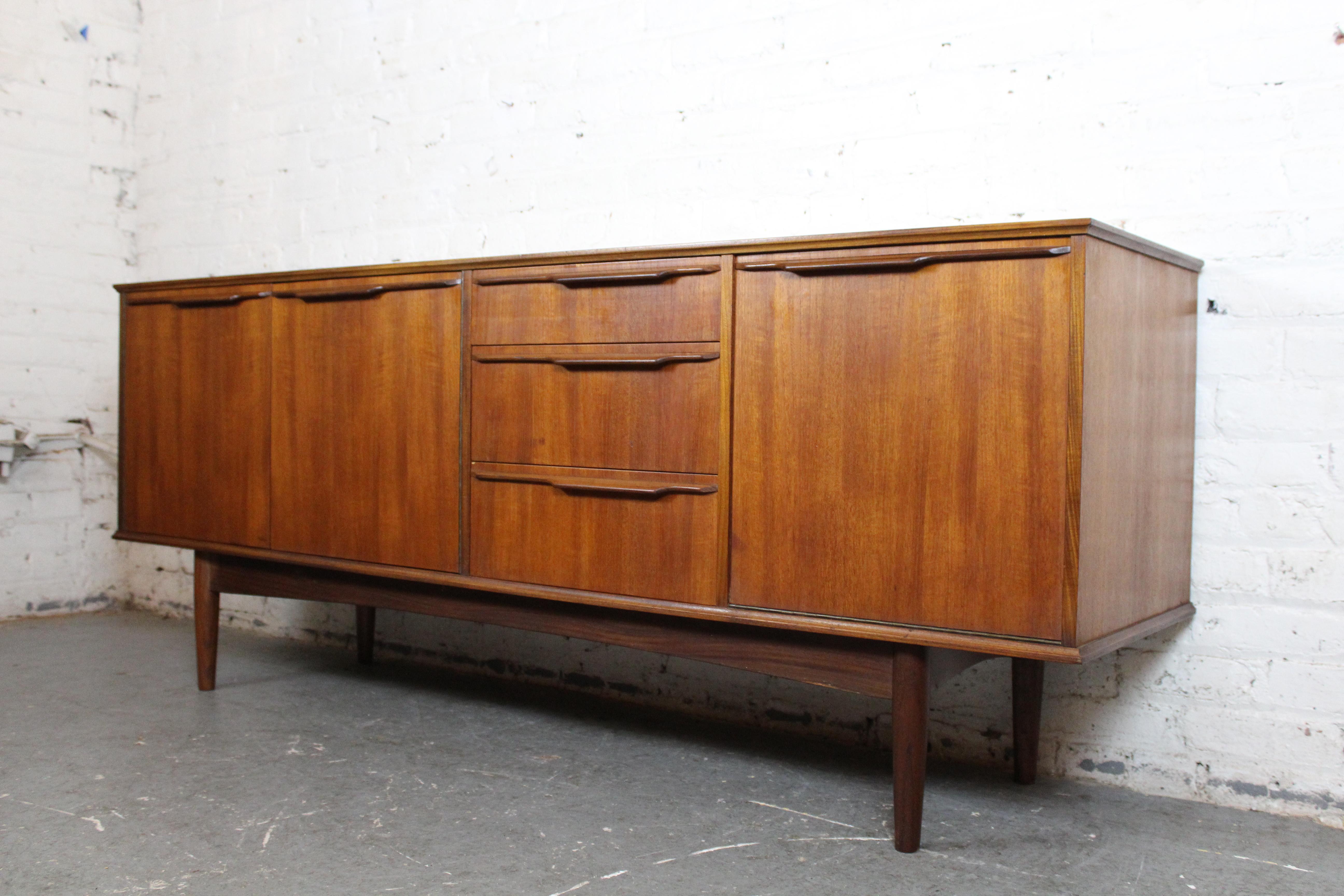 Mid-Century Scottish Teak Sideboard by Morris of Glasgow For Sale at ...