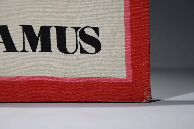 Midcentury Scuda Hippo Fabric Art at 1stDibs | scuda artist ...