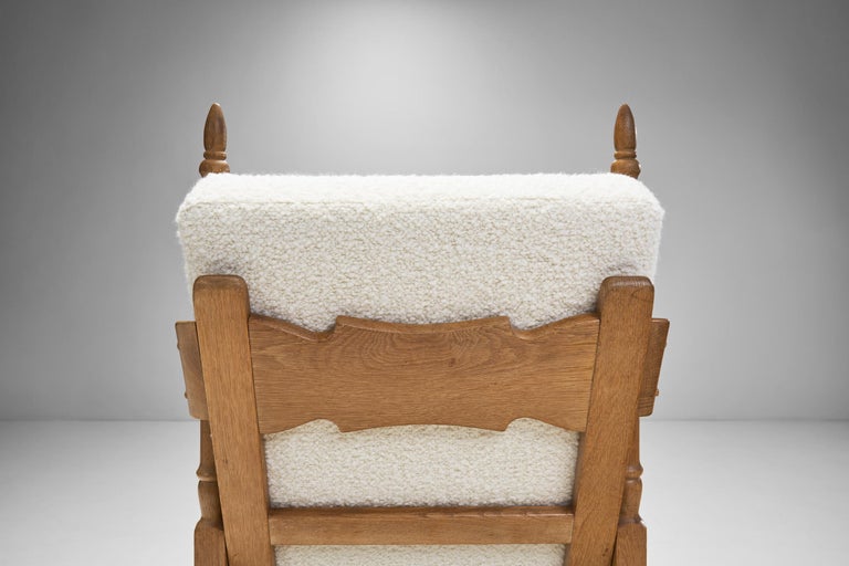 Mid-Century Sculpted Castle Chairs, Europe Ca 1960s For Sale at 1stDibs ...