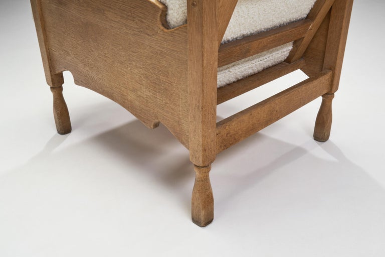 Mid-Century Sculpted Castle Chairs, Europe Ca 1960s For Sale at 1stDibs ...