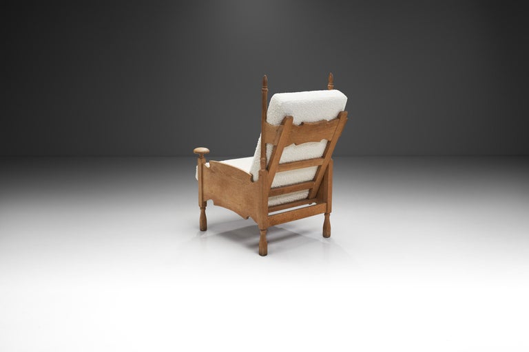 Mid-Century Sculpted Castle Chairs, Europe Ca 1960s For Sale at 1stDibs ...