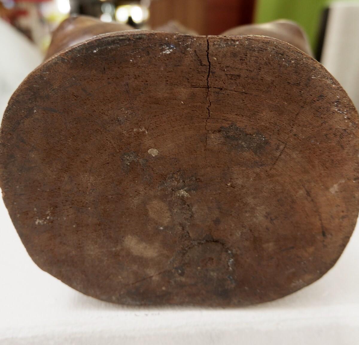 Mid Century Sculpture African Bust in Wenge, Congo, 1960s For Sale at ...