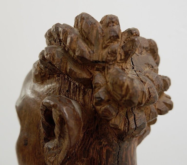 Mid Century Sculpture African Bust in Wenge, Congo, 1960s For Sale at ...