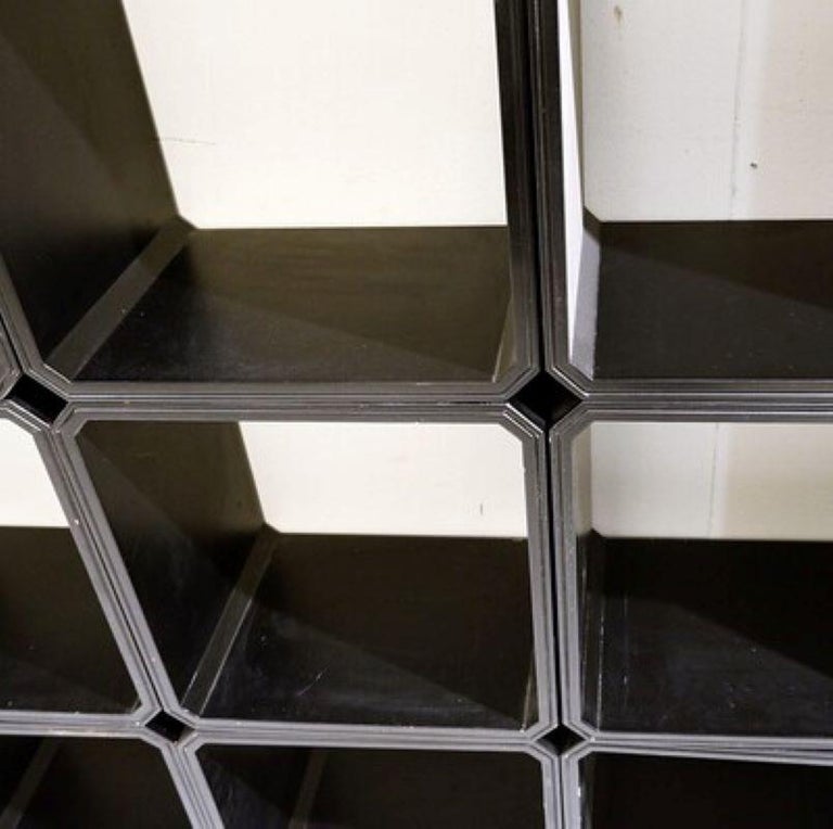 Mid-Century Set of Modular Wooden Cubes For Sale at 1stDibs