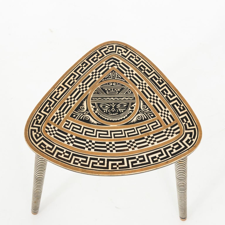 Midcentury Set of Three Pebble Tables at 1stDibs