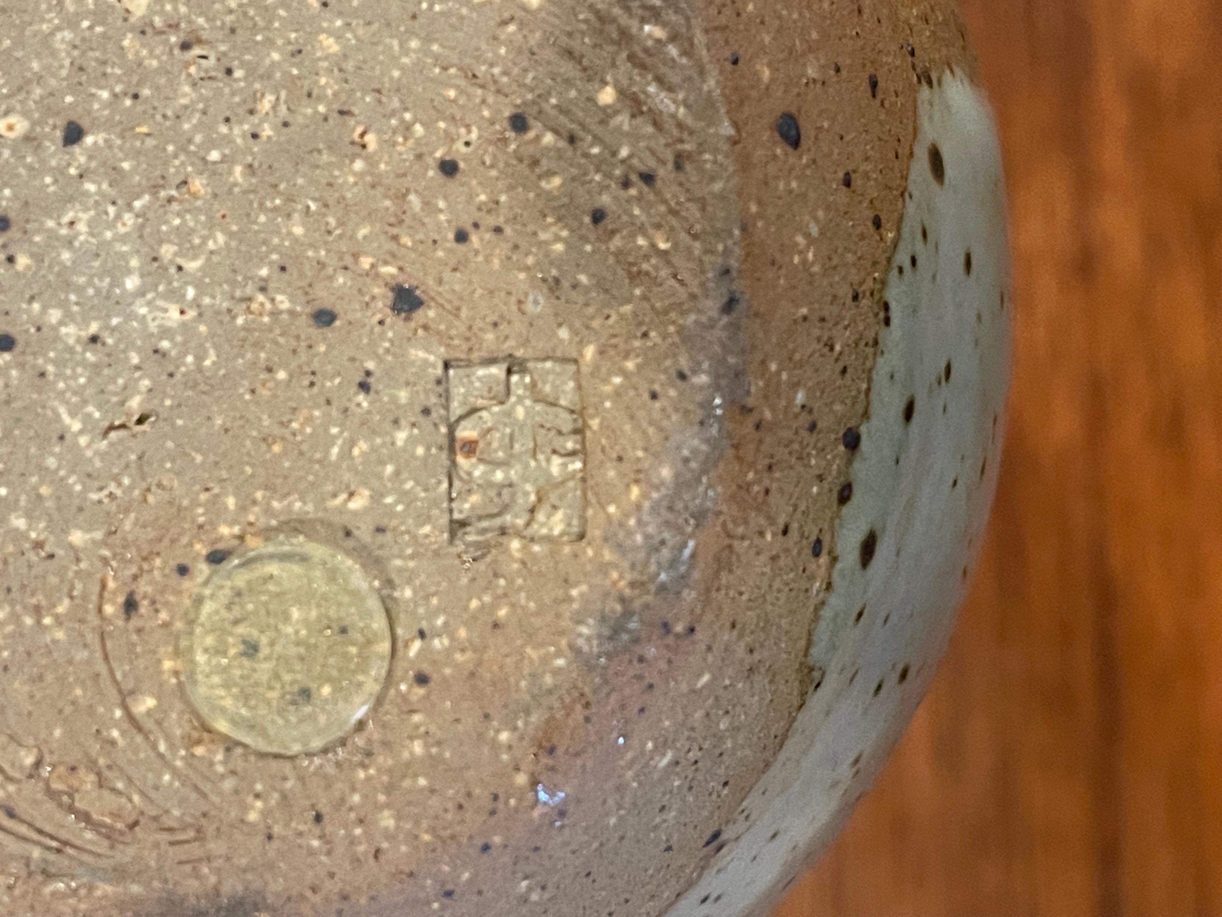 Mid-Century Signed California Studio Pottery Vase at 1stDibs ...