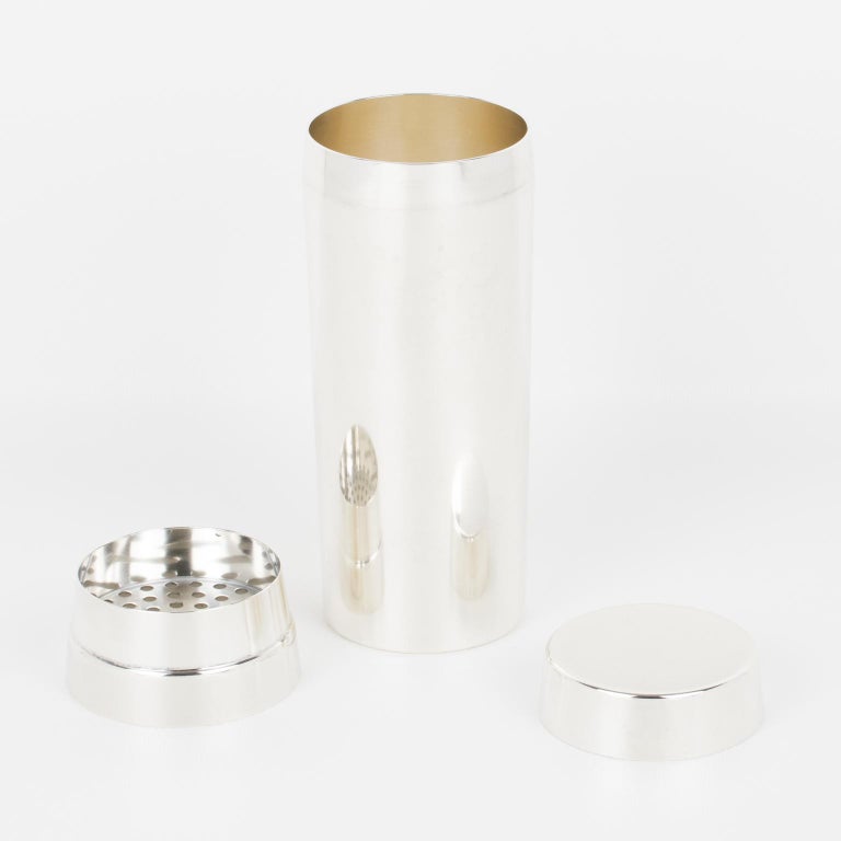 Mid-Century Silver Plate Cocktail Shaker by WMF, Germany at 1stDibs