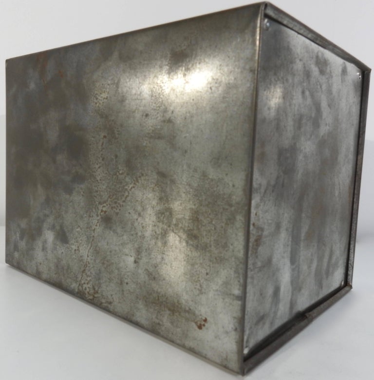 Industrial Metal Box with Drawers Midcentury For Sale at 1stDibs ...