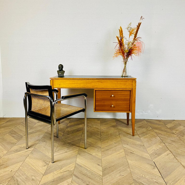 Mid Century, Space-Saving Teak Desk by Peter Hayward for Uniflex For ...
