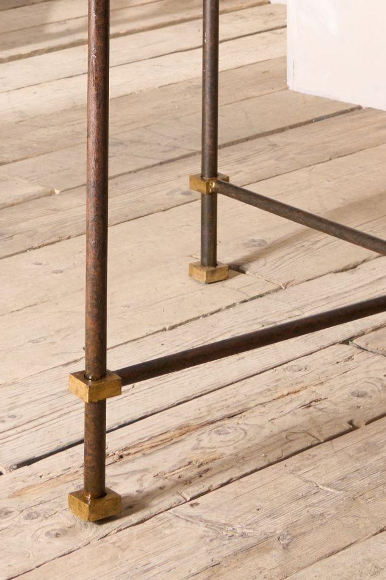 Mid century Spanish faux bronze and gilt metal centre table For Sale at ...