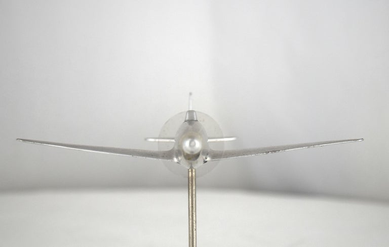 Midcentury Spitfire Fighter Aircraft Model For Sale at 1stDibs