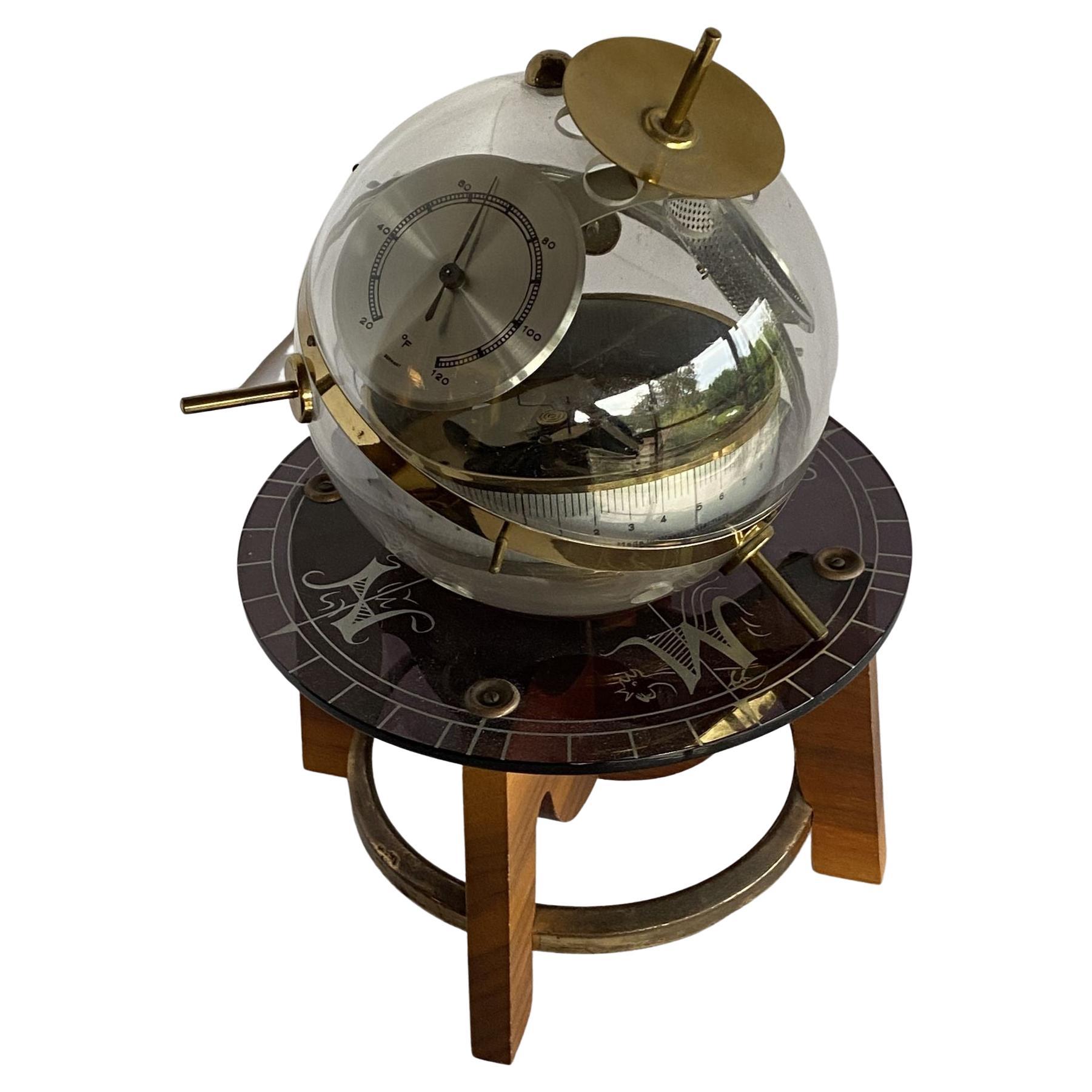 Modernist Orange Space Age Sharp Television, Model 3s-111 R at 1stDibs