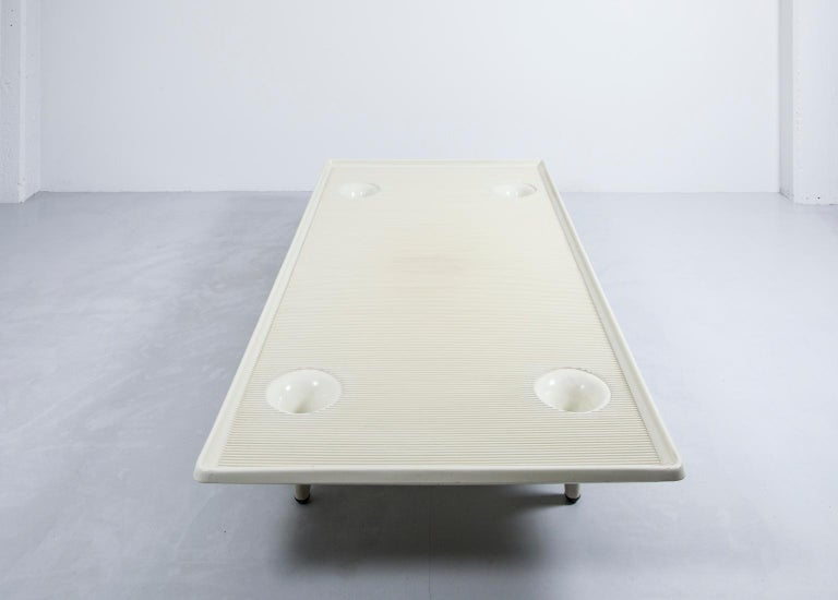 White Midcentury Stackable Daybed by Andreas Christen for H.P. Spengler ...