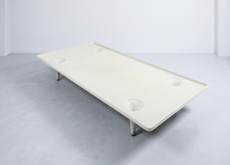 White Midcentury Stackable Daybed by Andreas Christen for H.P. Spengler ...