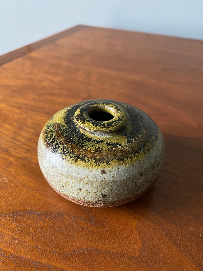 Mid Century Studio Crafted Ceramic Weed Pot Bud Vase at 1stDibs | weed ...